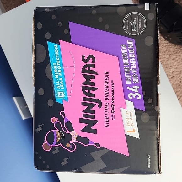 pampers | Bath, Skin & Hair | Pampers Ninjamas All Night Leak ...